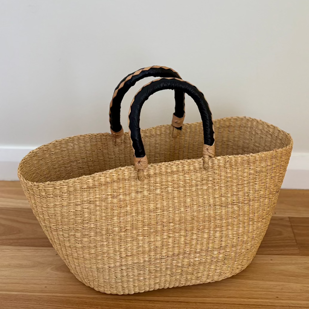 Natural Oval Brighton Basket | Grassroots Eco Store