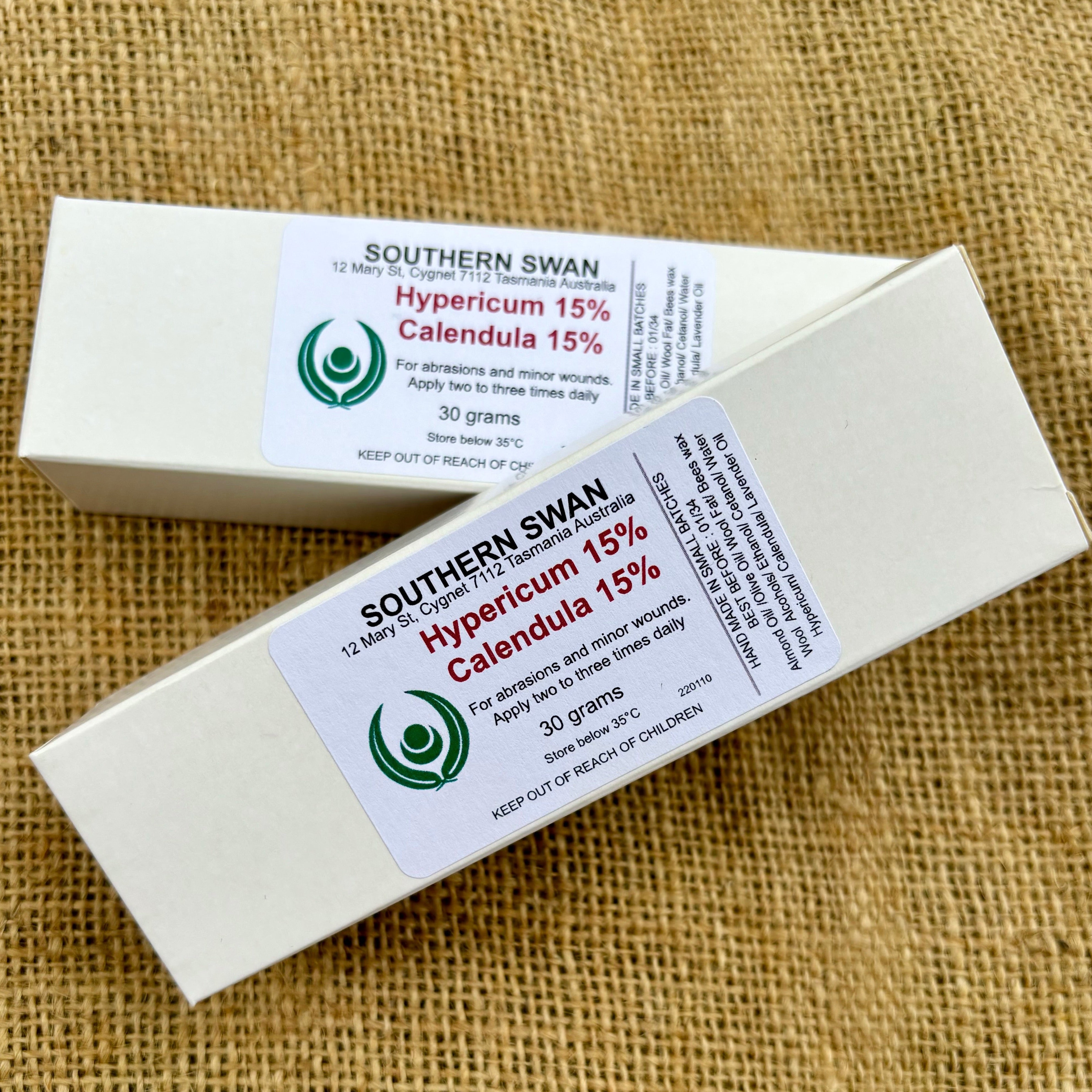 Southern Swan - Hypericum Calendula Cream | Grassroots Eco Store