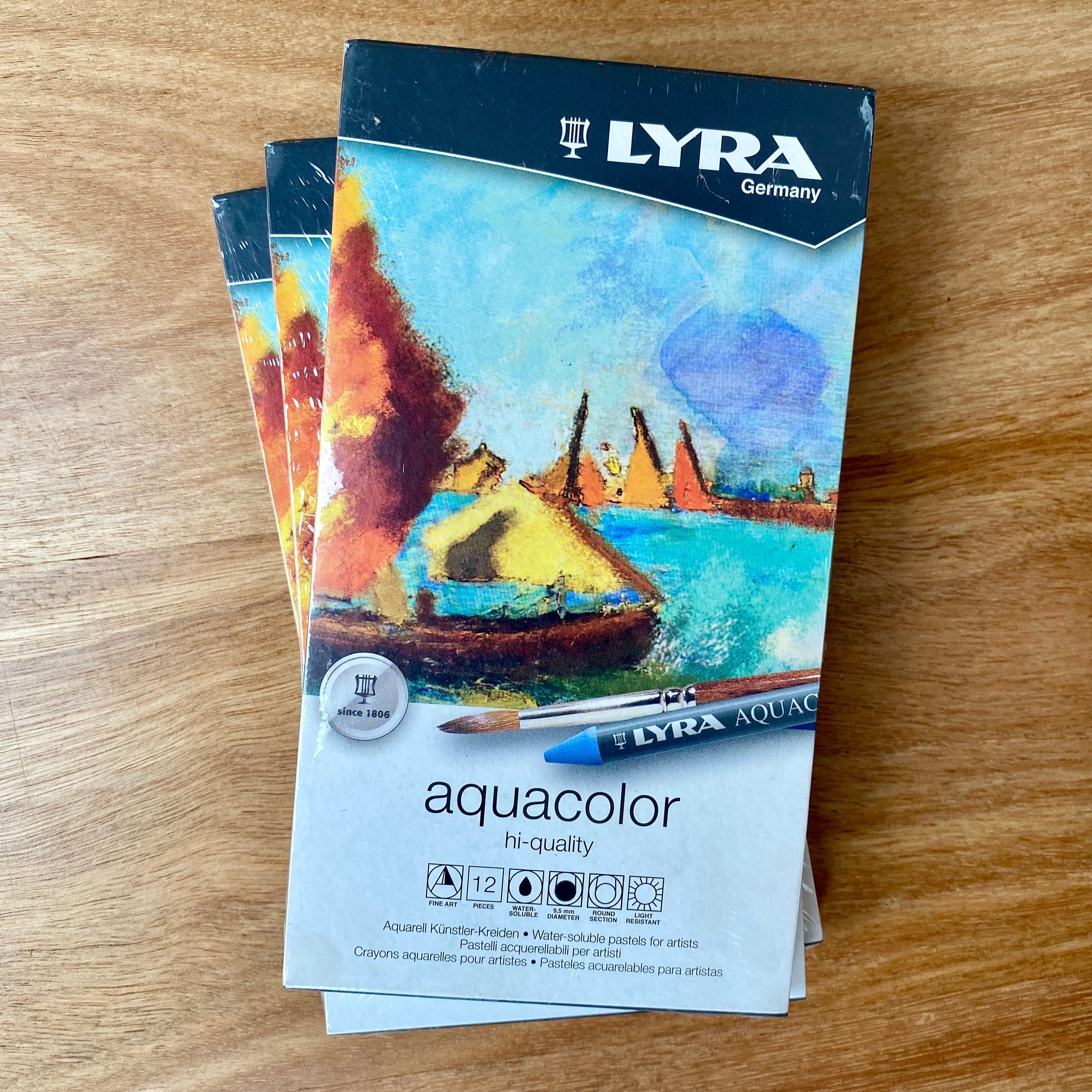 Lyra Watercolour Artist Crayons in Tin (12 colours)