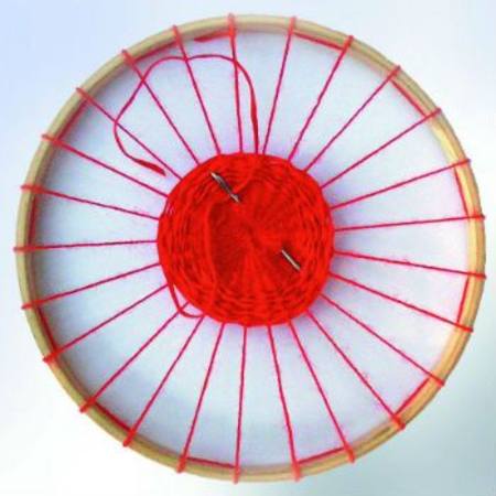Wooden Round Weaving Frame | Grassroots Eco Store